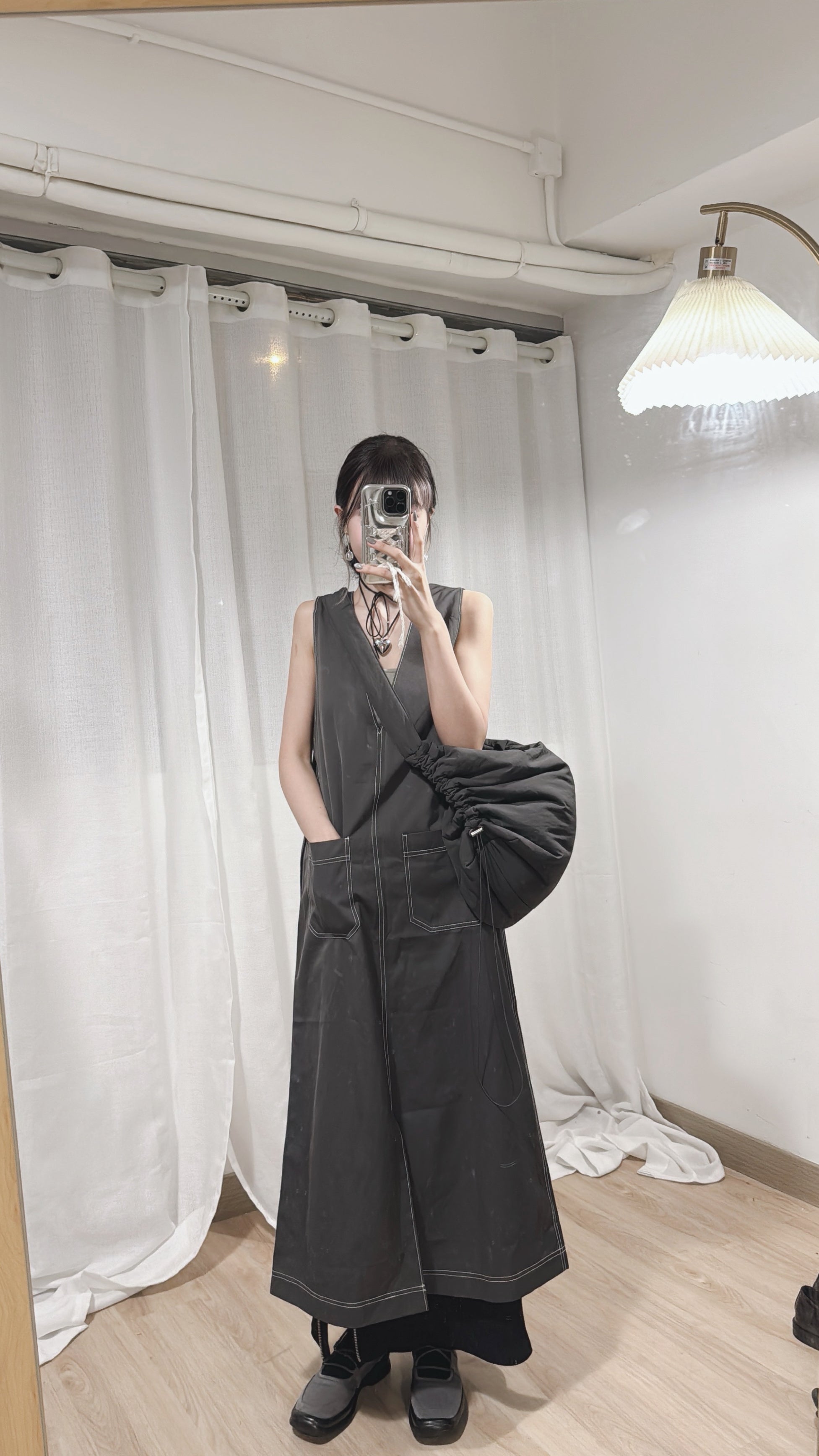 [小個子友好！🩶]Delison ops/ charcoal – dudettedot